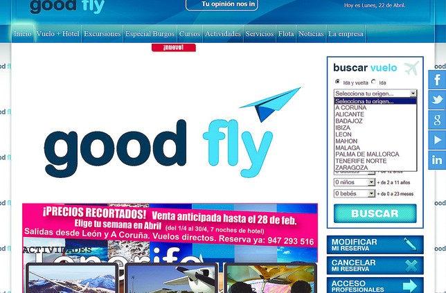 Good Fly aborta la venta de vuelos a Baleares y la campaña se tambalea ...