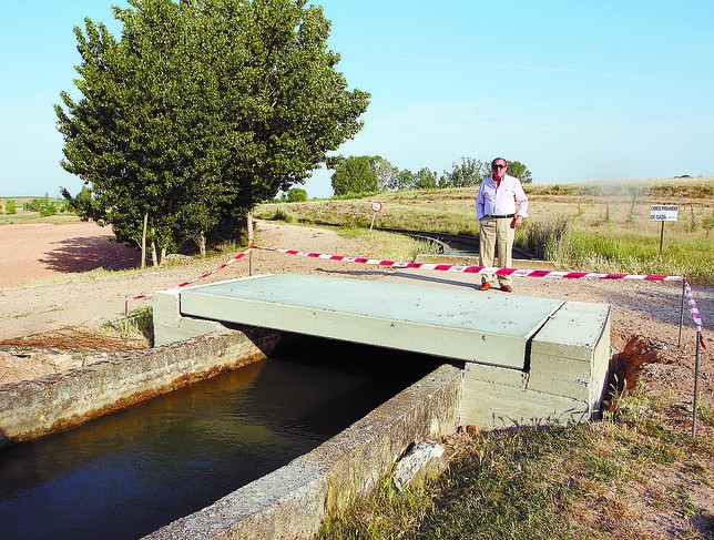 Los puentes del canal de Aranda se ensanchan después de siete décadas ...