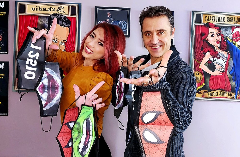 Magia tras las mascarillas, éxito de Arkadio | Noticias Diario de Burgos