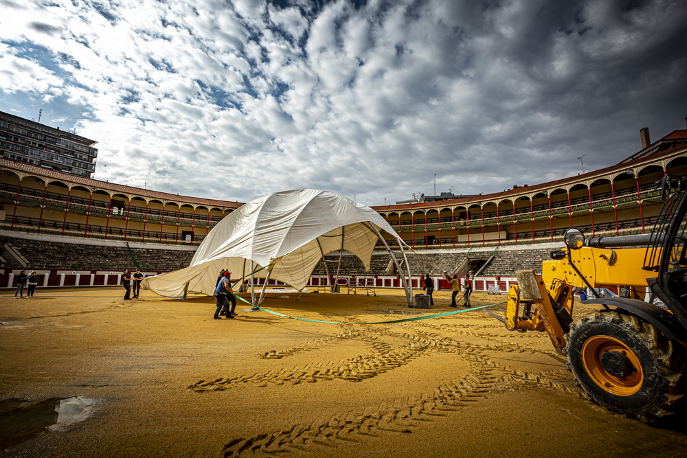La plaza de toros de Valladolid se transforma en una gran terraza - El ...