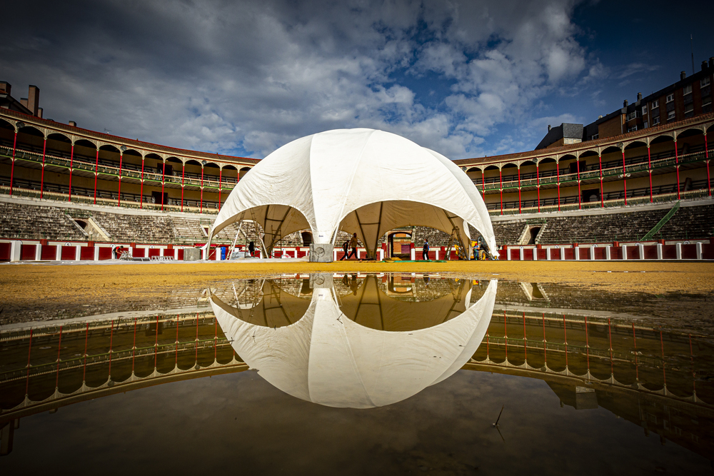La plaza de toros de Valladolid se transforma en una gran terraza - El ...